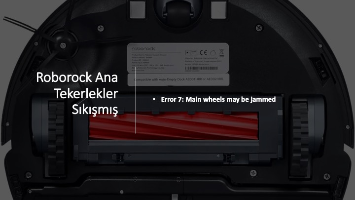 Roborock Hata Kodları